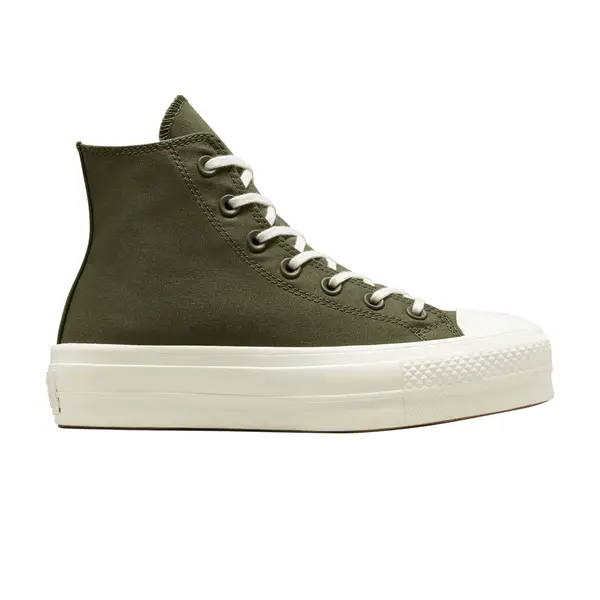 CONVERSE Chuck Taylor All Star Platform High 'hybrid Texture' Sneakers - Green