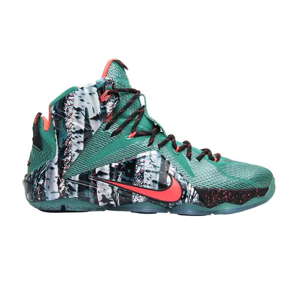 Nike Lebron Xmas Akron Birch Sneakers - Green