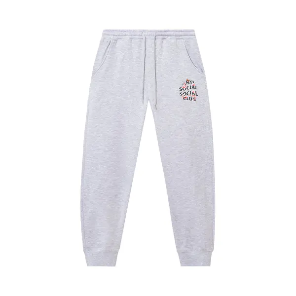 ANTI SOCIAL SOCIAL CLUB Kkoch Sweatpants 'heather - Grey