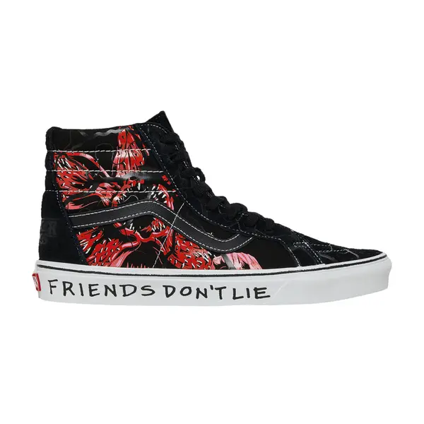 VANS X Stranger Things Sk8-hi Reissue 'upside Down' Sneakers - Black