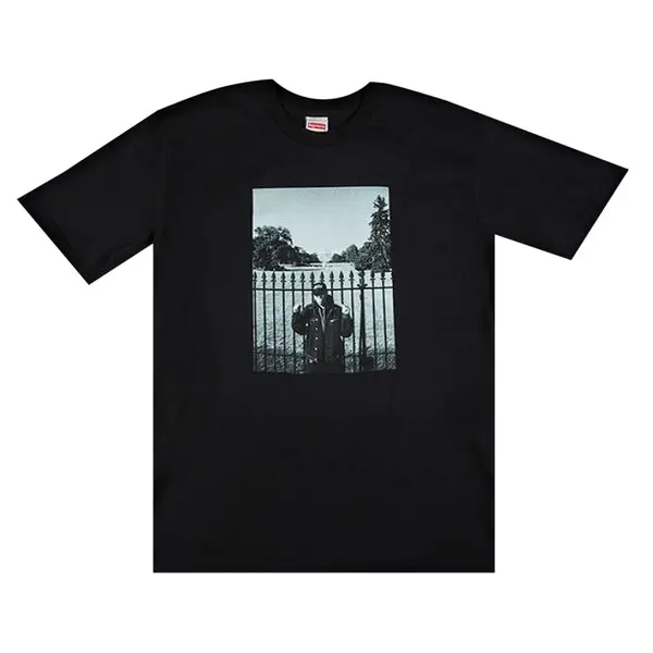 Supreme X Undercover X Public Enemy Whitehouse T-shirt - Black