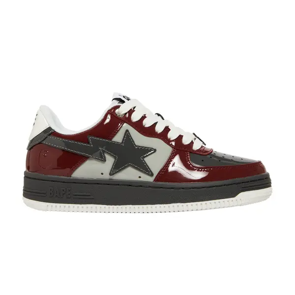 A BATHING APE Wmns Bapesta #2 Sneakers - Red