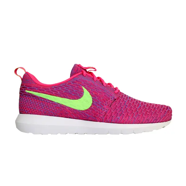 Nike Roshe Flyknit Flash Sneakers - Pink