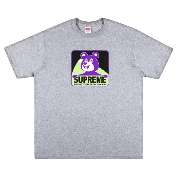 Supreme Bear Tee 'heather - Grey