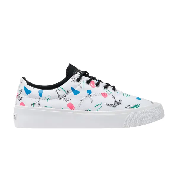 CONVERSE Skid Grip Cvo Archive Print - White