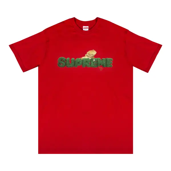 Supreme Lizard Tee - Red
