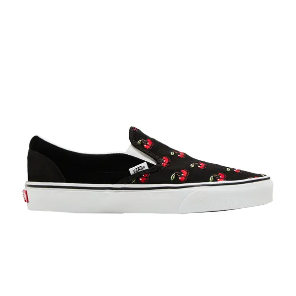 VANS Classic Slip-on Cherries - Black