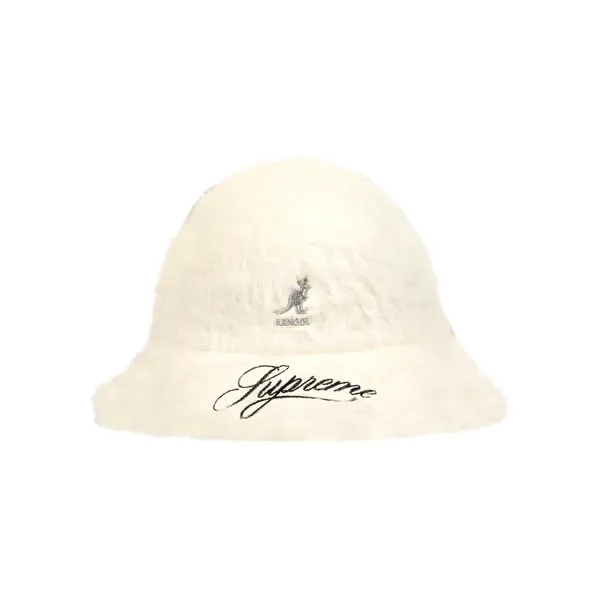 Supreme X Kangol Furgora Casual Bucket Hat - White