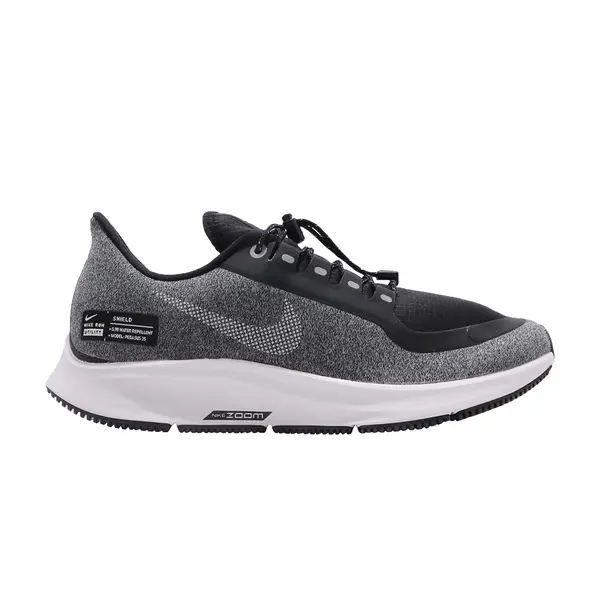 Nike Air Zoom Pegasus 35 Run Shield Sneakers - Black