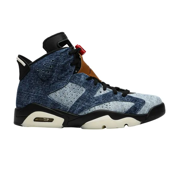 JORDAN 6 Retro Washed Denim Sneakers