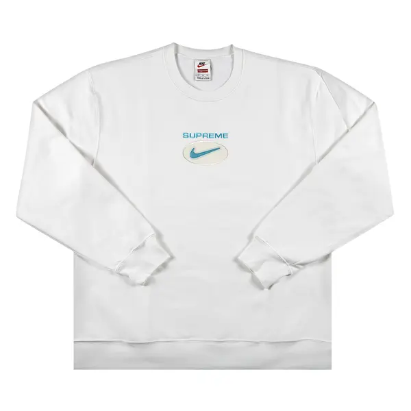 Supreme X Nike Jewel Crewneck - White