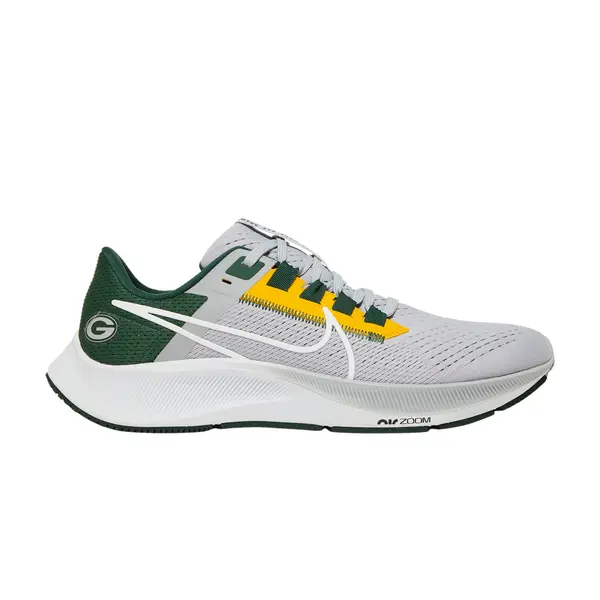 Nike Nfl X Zoom Pegasus 38 ‘green Bay Packers - Grey