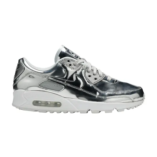 Nike Max 90 'metallic Pack Chrome - Silver