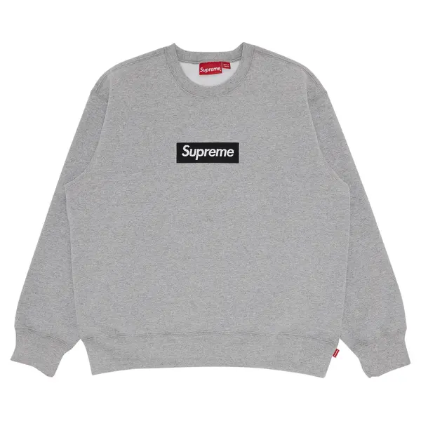Supreme Box Logo Crewneck - Grey