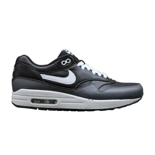 Nike Air Max 1 Leather Sneakers - Black