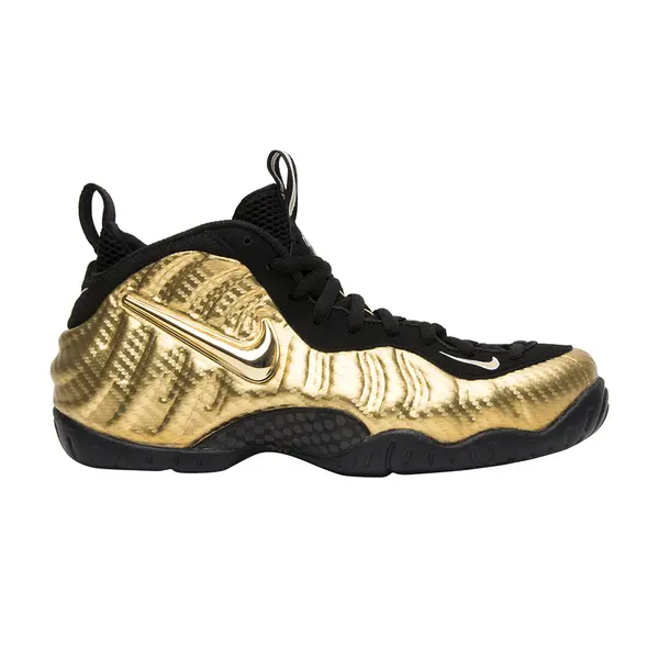Nike Foamposite Pro Sneakers - Gold