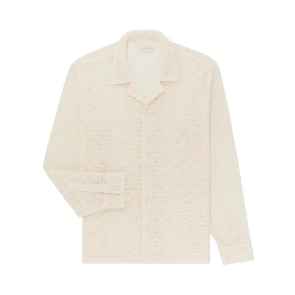 Aimé Leon Dore Long-sleeve Rico Shirt - Cream