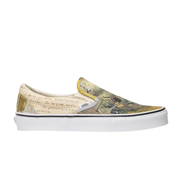 VANS Vincent Van Gogh X Slip-on 'skull - Yellow