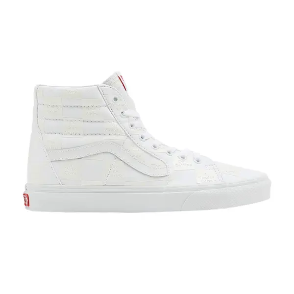 VANS Sk8-hi Diy Checkerboard Sneakers - White