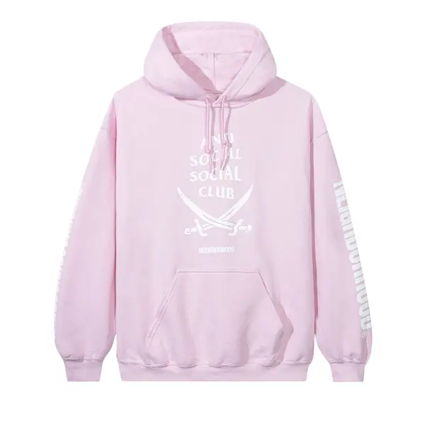 ANTI SOCIAL SOCIAL CLUB X Neighborhood 6ix Hoodie - Pink