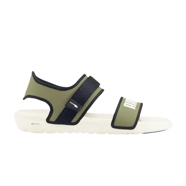 PUMA Softride Slides - White