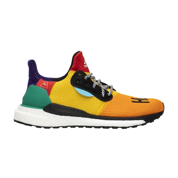 Adidas Pharrell X Solar Hu Glide Sneakers - Yellow