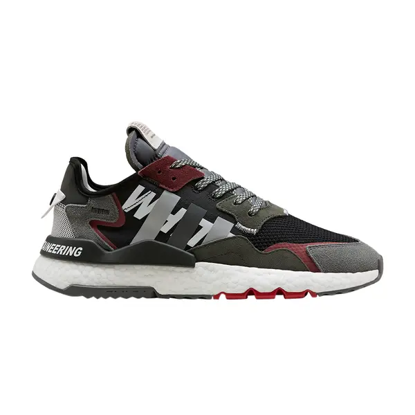 Adidas White Mountaineering X Nite Jogger 'grey Four - Black