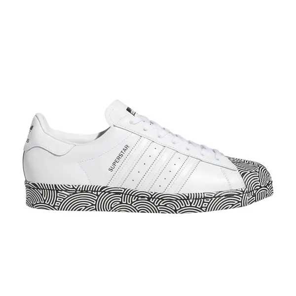 Adidas Hirocoledge X Superstar Takahashi Hiroko Sneakers - White