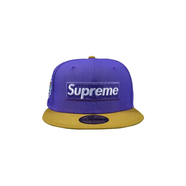 Supreme 2-tone Box Logo New Era Cap - Purple