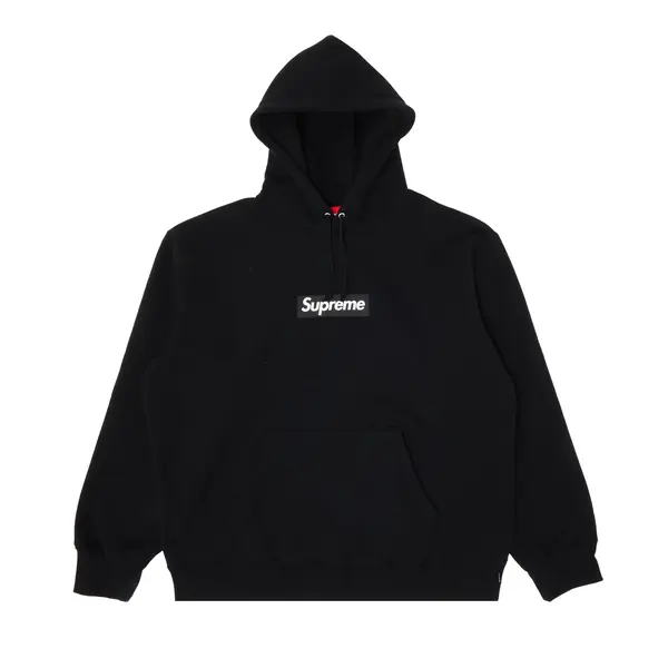 Supreme La Box Logo Hooded Sweatshirt - Black