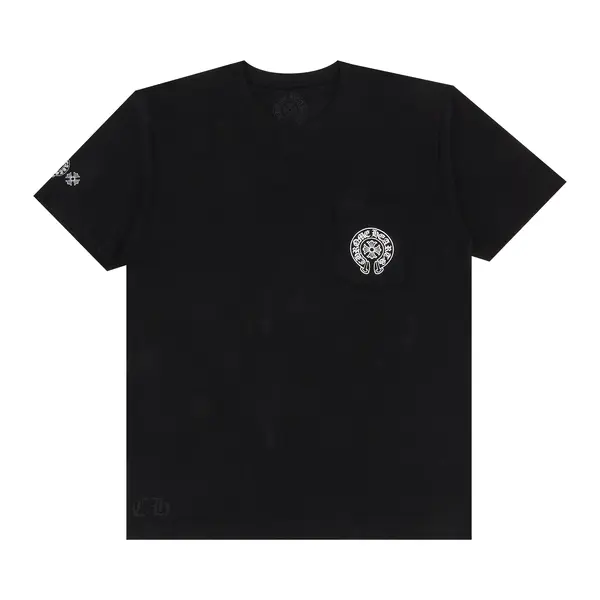 Chrome Hearts Gradient Logo T-shirt /multicolor - Black