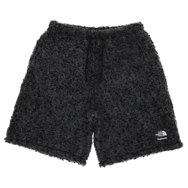 Supreme X The North Face Fleece Shorts - Black | Editorialist