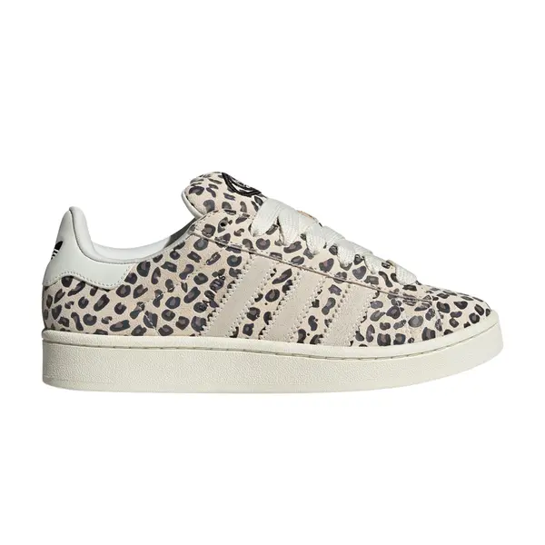 Adidas Campus 00s Leopard Sneakers - Cream