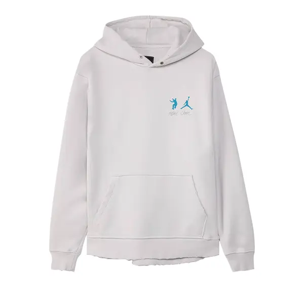 JORDAN X Union Fleece Hoodie - Grey