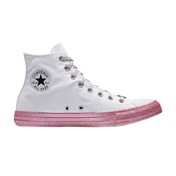CONVERSE X Miley Cyrus Chuck Taylor All Star Hi Sneakers - White