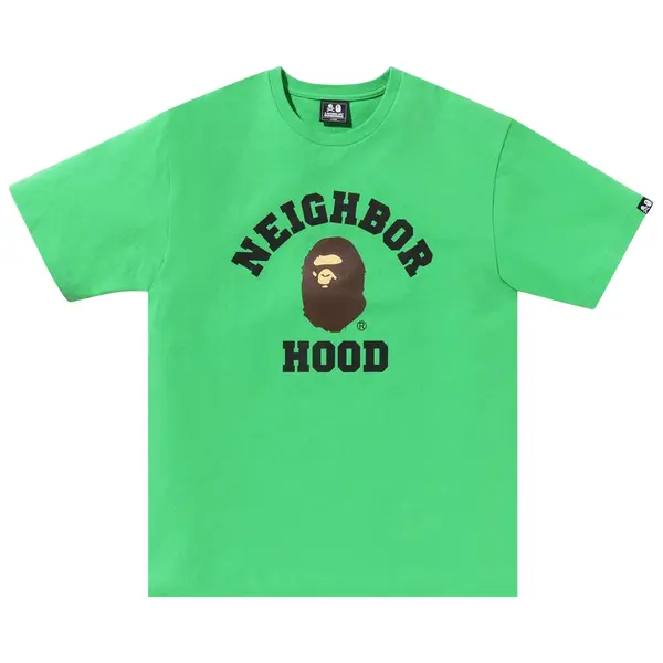 A BATHING APE X Neighborhood Tee - Green