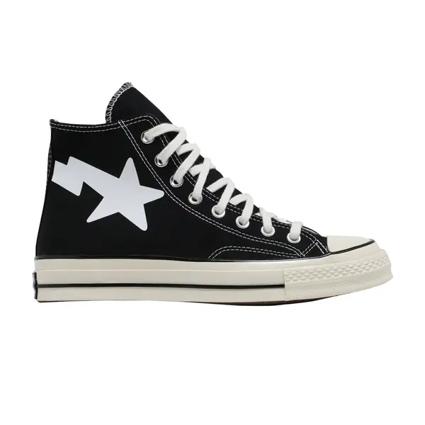 CONVERSE Chinatown Market X A Bathing Ape X Chuck 70 High - Black