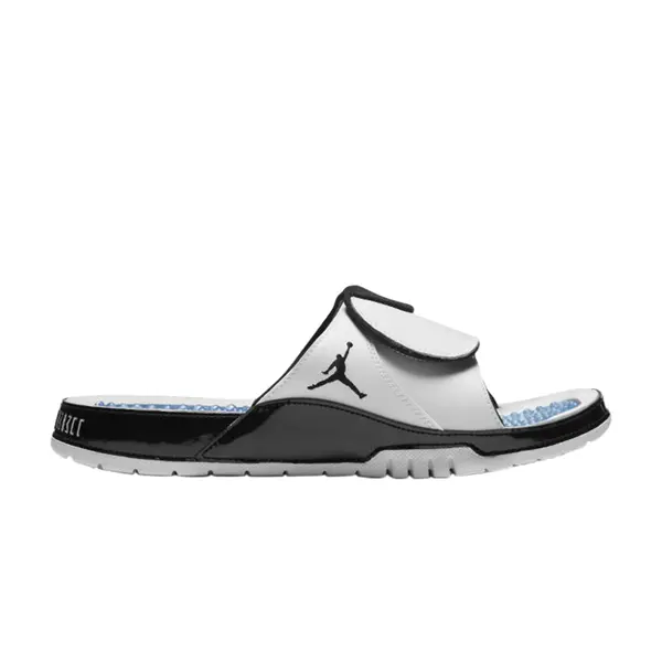 JORDAN Hydro 'emerald' Slides - White