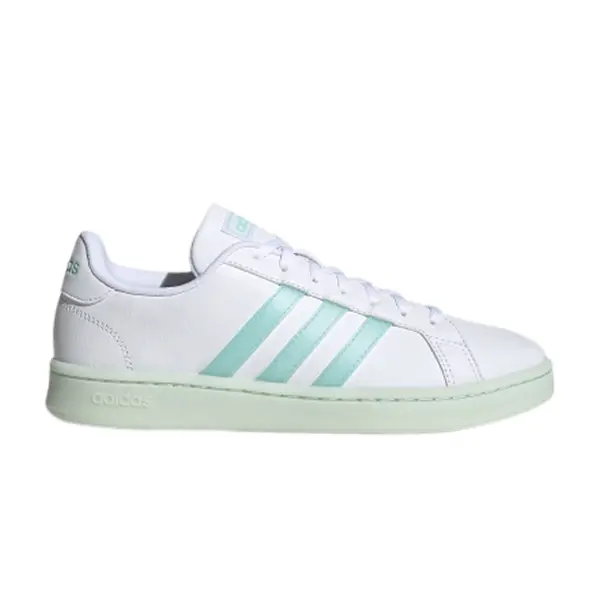 Adidas Grand Court Bahia Mint Sneakers - White