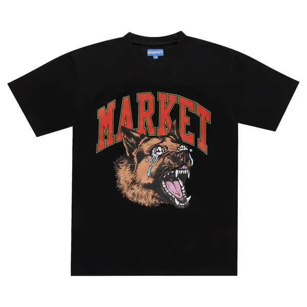MARKET Beware Crying T-shirt - Black
