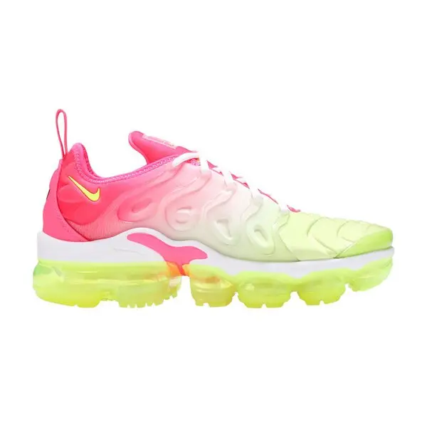Pink Yellow Vapormax Plus Finish Line Vapormax Flyknit Nike