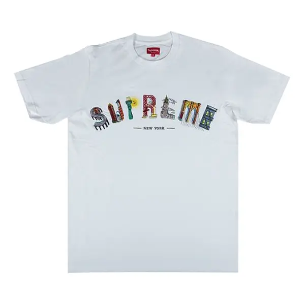 Supreme City Arc Tee - White