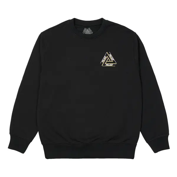 PALACE Tri-ferg Crewneck - Black