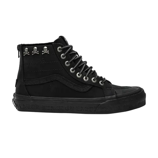 VANS X Kith X Mastermind World Sk8-hi Reissue Zip Lx Sneakers - Black