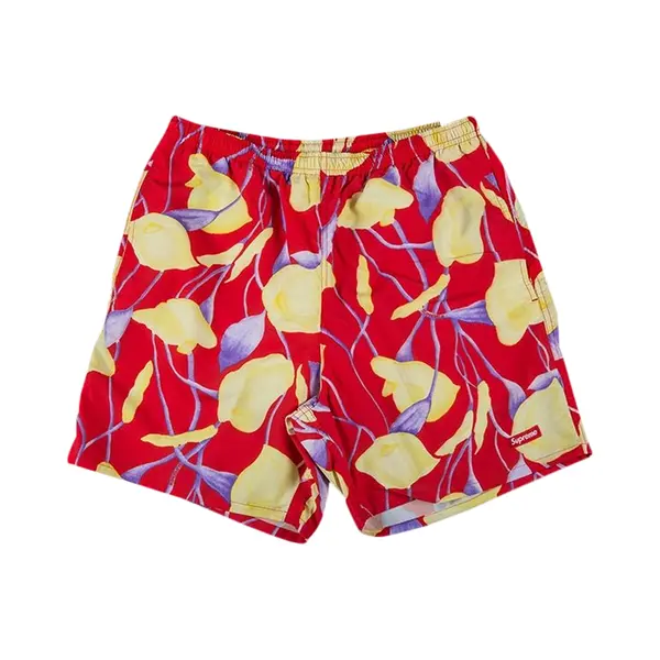 Supreme Nylon Water Short - Red
