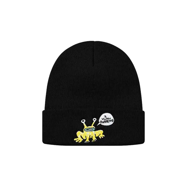 Supreme X Daniel Johnston Beanie - Black