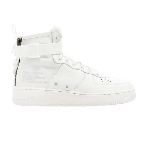 Nike Sf Air Force 1 Mid - White