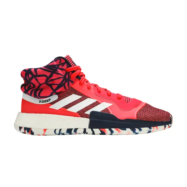 Adidas Marquee Boost High-top Sneakers - Red