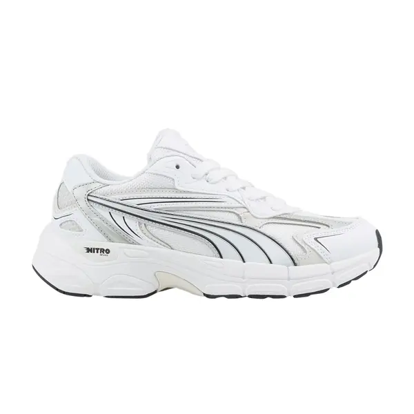 PUMA Teveris Nitro 'noughties' Athletic Sneakers - White
