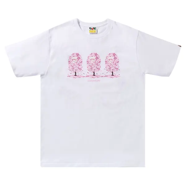 A BATHING APE Sakura Tee - White